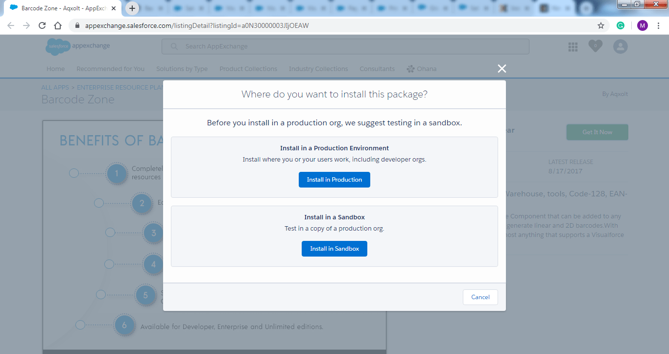 Install Barcode Zone on Salesforce | Easy Setup Guide